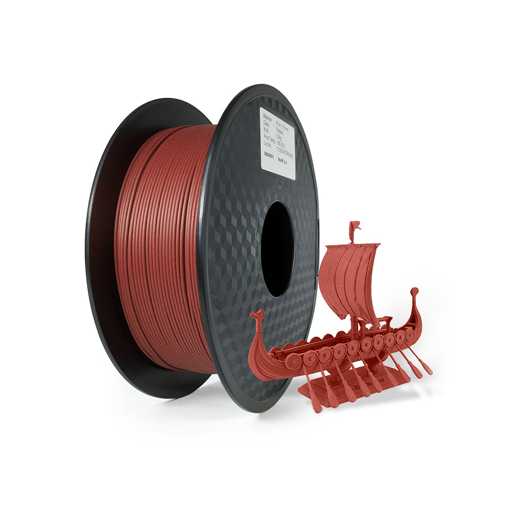 فلمنت خشبي (بني محمر) - PLA Padauk Wood Filament – Smarpix