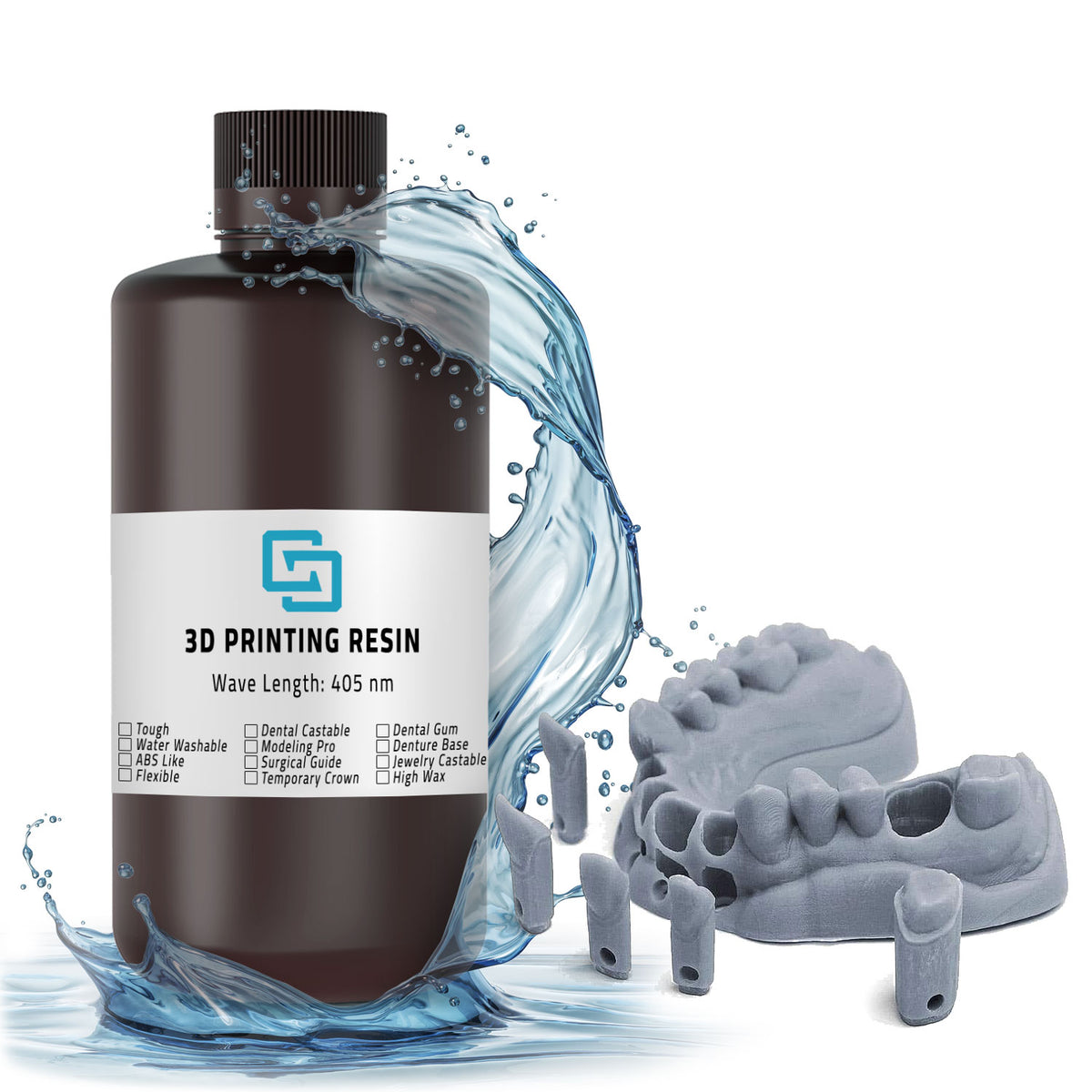 رزين عالي الدقة خاص بصناعة الأسنان قابل للغسل بالماء Dental Modeling R – Smarpix