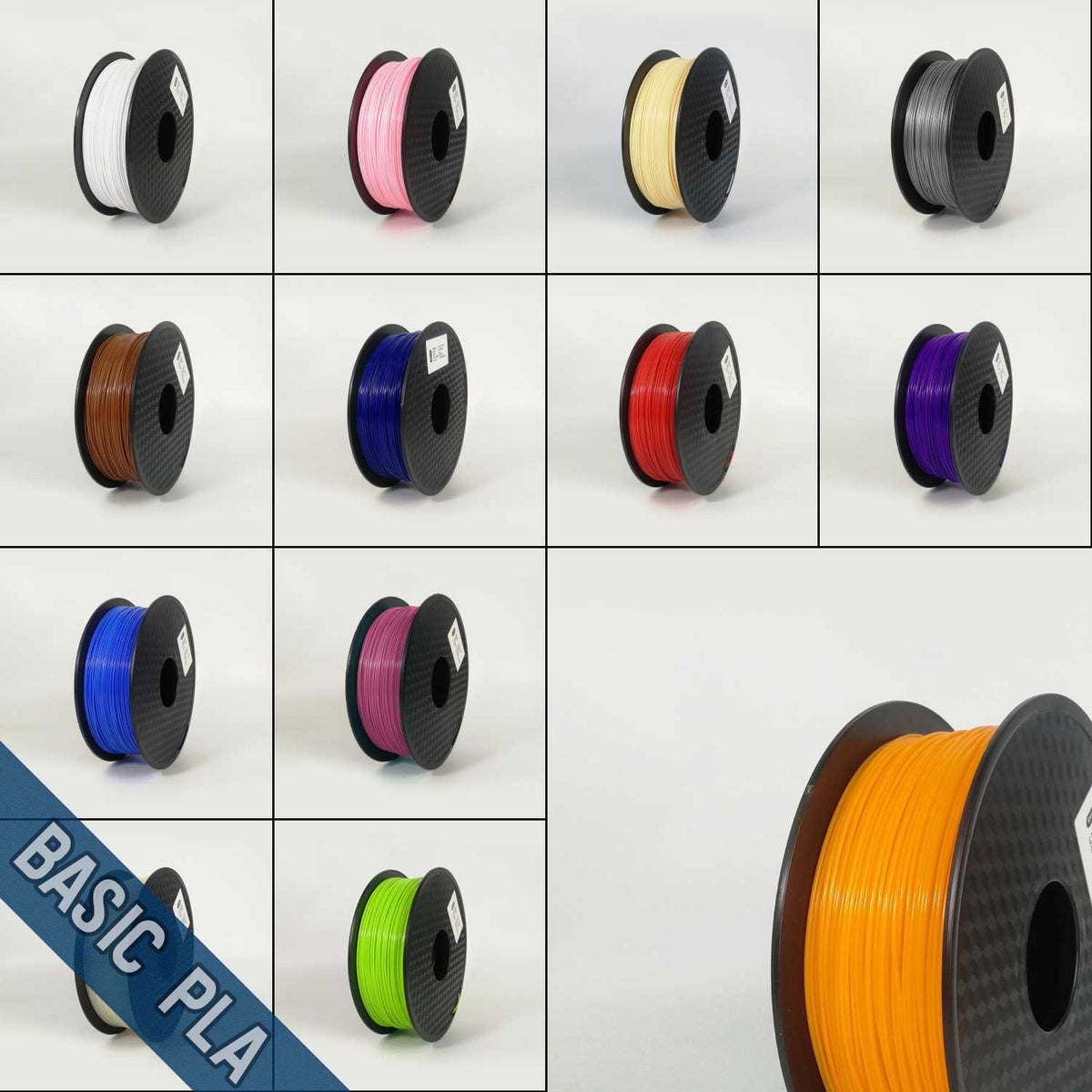 فلمنت الوان أساسية - PLA Filament – Smarpix