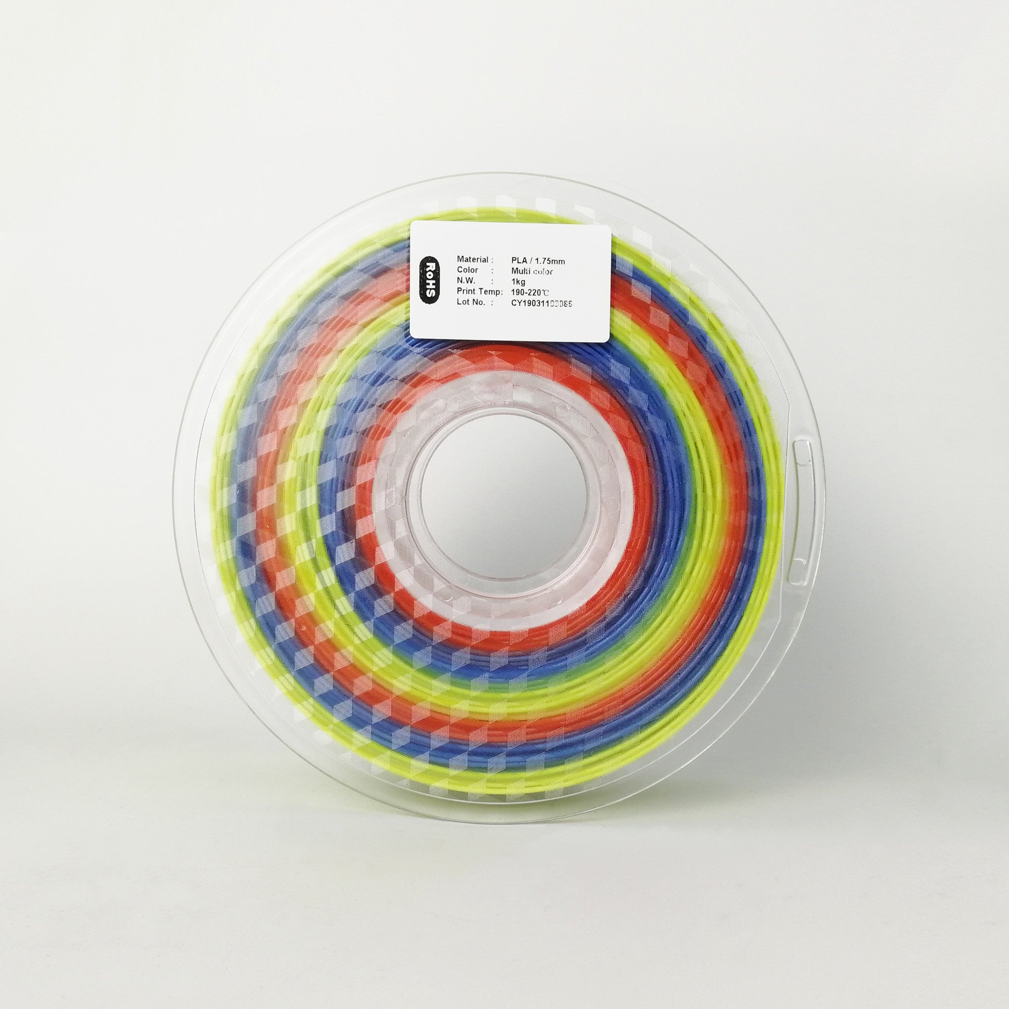 فلمنت قوس قزح - PLA Rainbow Hello3D Filament – Smarpix